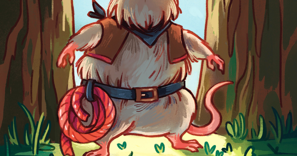 Varmints! by David Rose - Unique Signed Print (Chubby Renegade) - Gamefound