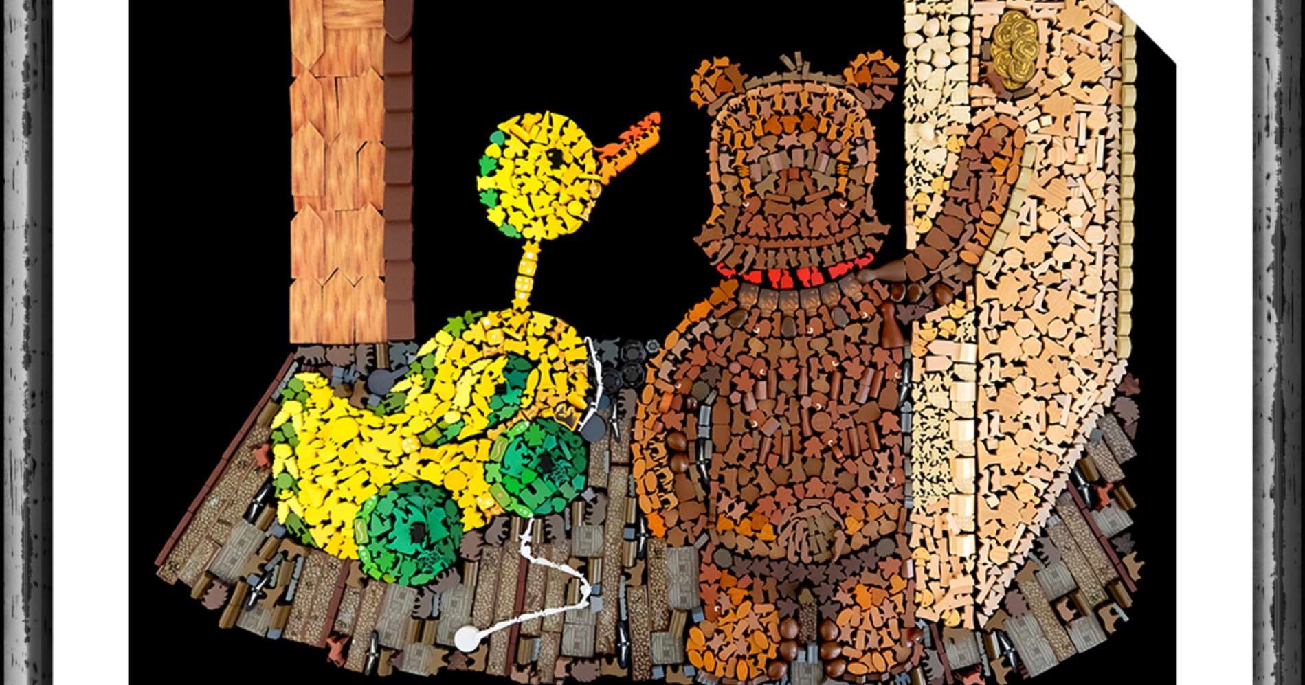 2023 Board Game Mosaic Calendar By Board Game Art Creations The Stuff Of Legend Print 8x8 5733
