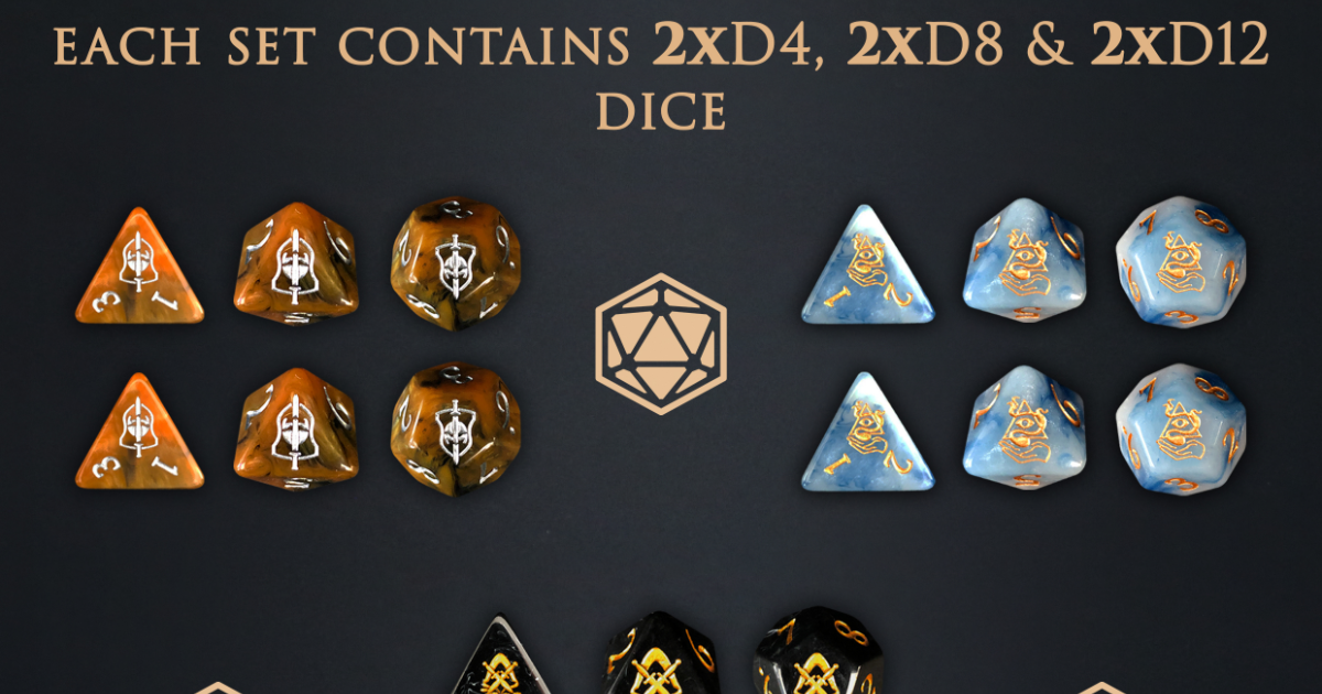 Dice Tomes Vol 1 by Artefact Games - Booster sets - Gamefound