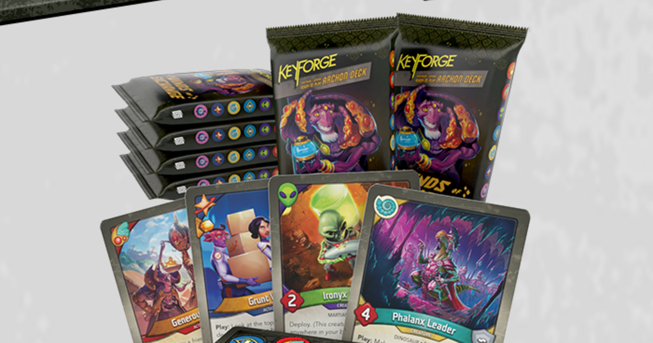 KeyForge: Winds of Exchange by Ghost Galaxy - Seeker of Decks - Gamefound