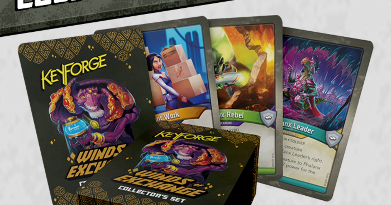 KeyForge: Winds of Exchange by Ghost Galaxy - Winds of Exchange Collector's Set - Gamefound