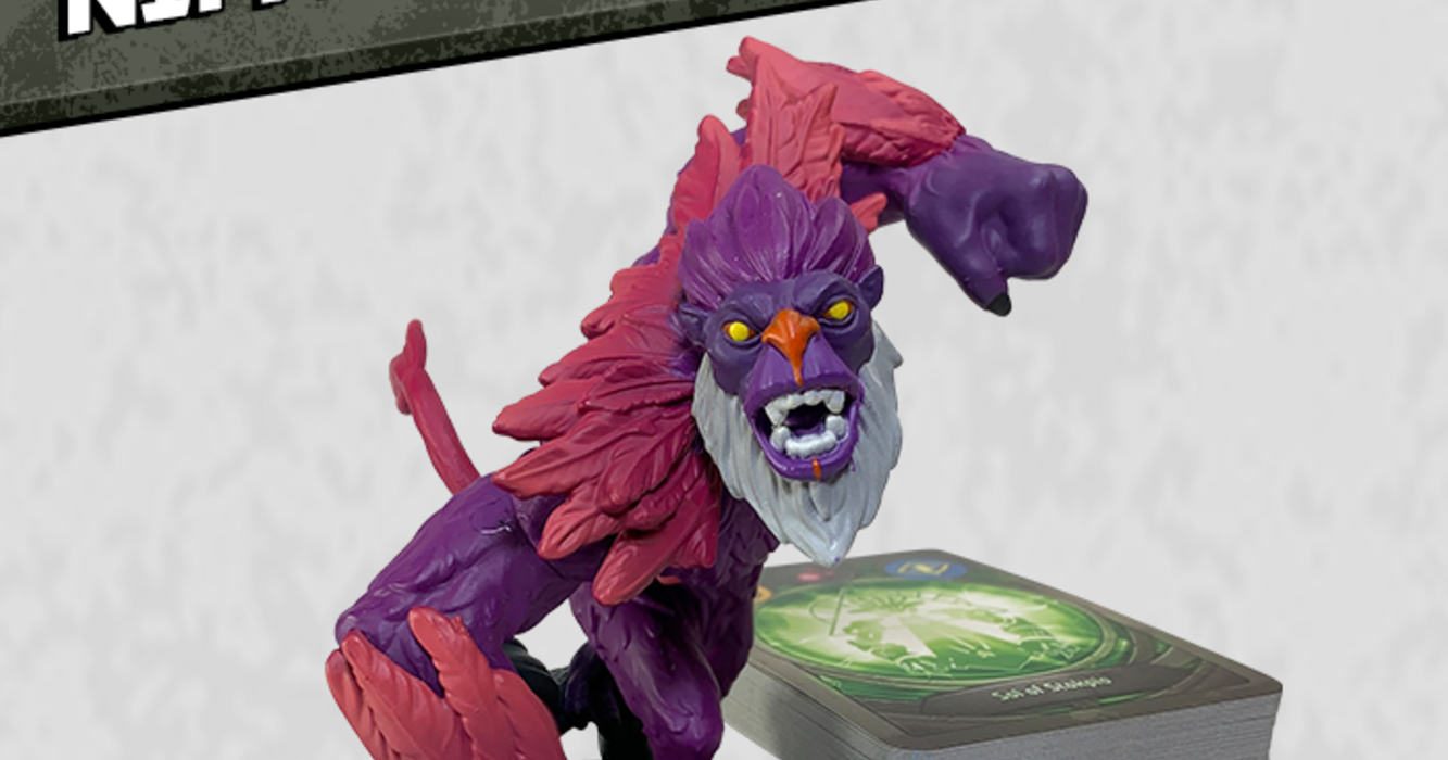 KeyForge: Winds of Exchange by Ghost Galaxy - Niffle Ape Figure - Gamefound