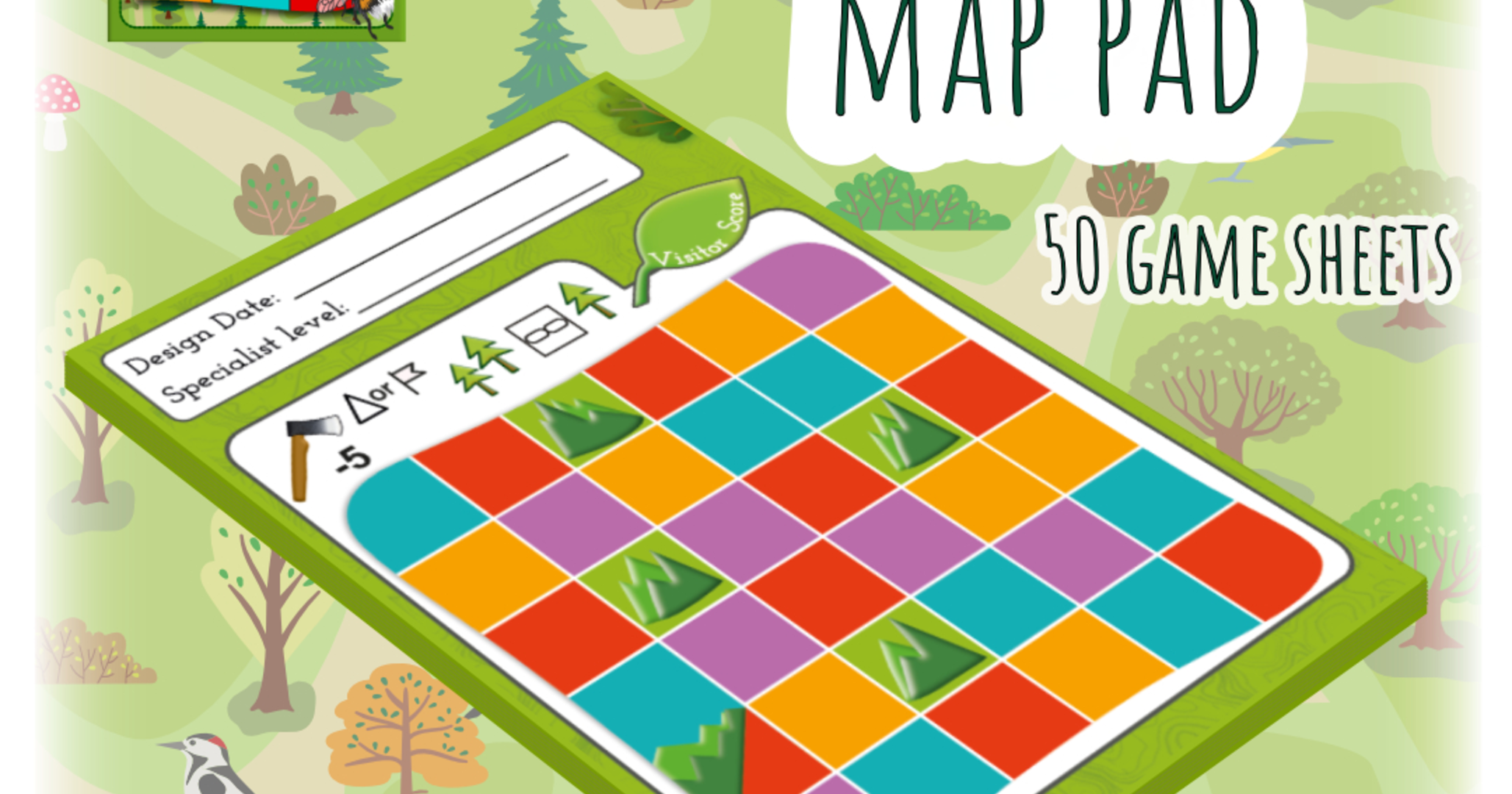 Forest Trails by Kevin Watch - Brain Escape Games - Forest Trails A6 ...