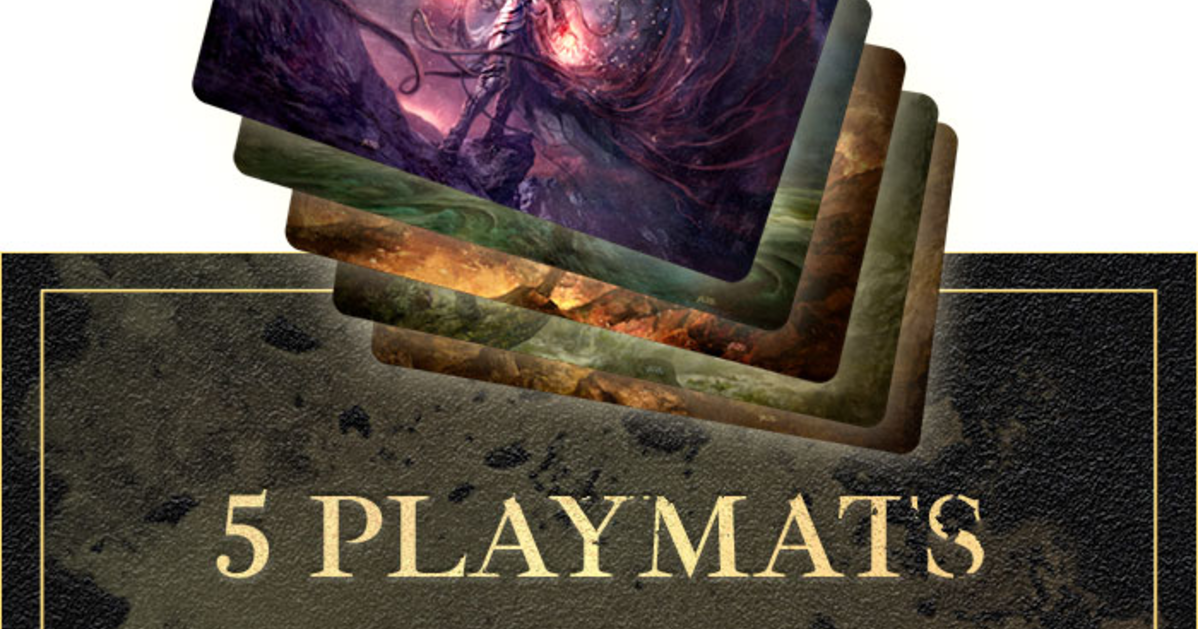 Planeswalkers Playmats by Aleksi Briclot by TCA Labs - 5 Playmats ...