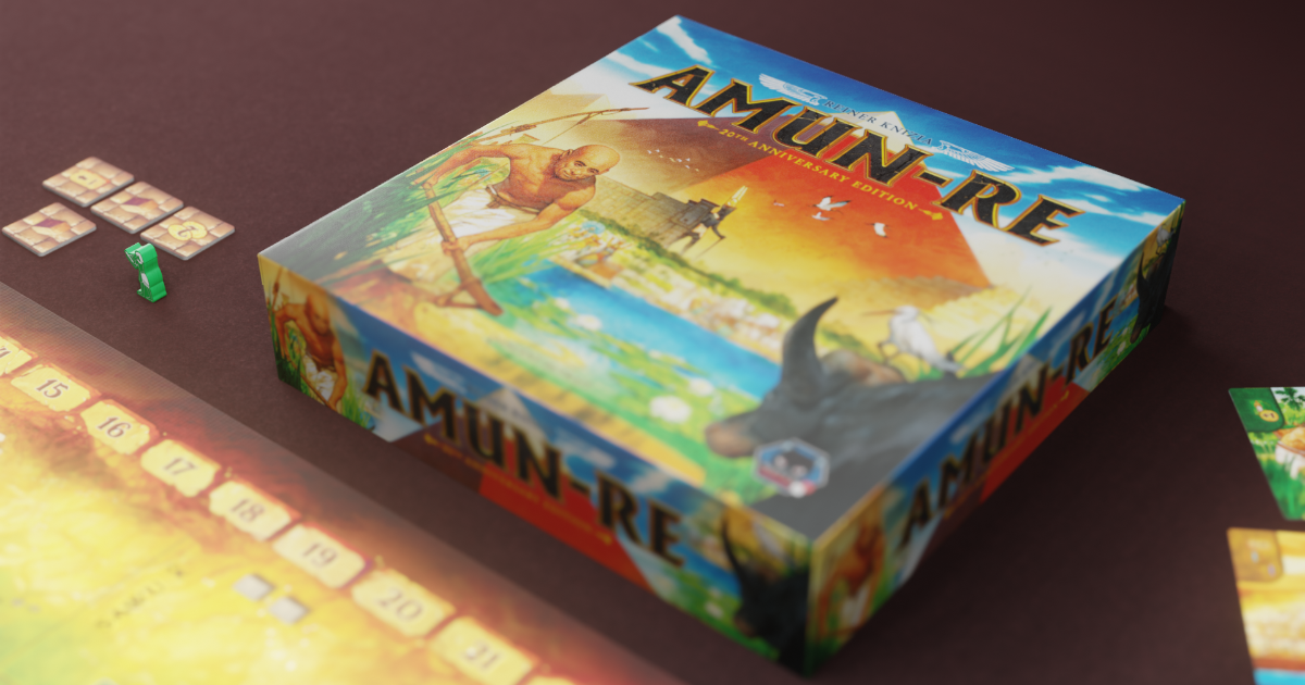 Amun-Re - 20th Anniversary Edition by Alley Cat Games - Production ...