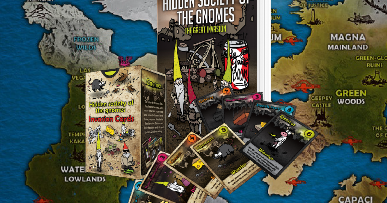 Invasion Cards by Lawrence Lyle - Gamefound