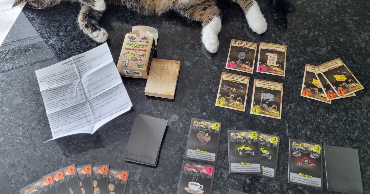 Invasion Cards by Lawrence Lyle - Playtesting - Gamefound