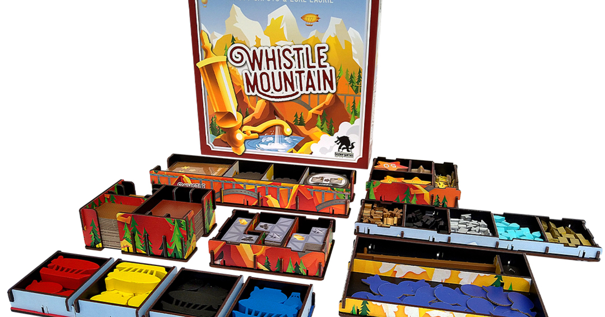 Colorful inserts with original artworks for popular games! by e-Raptor ...