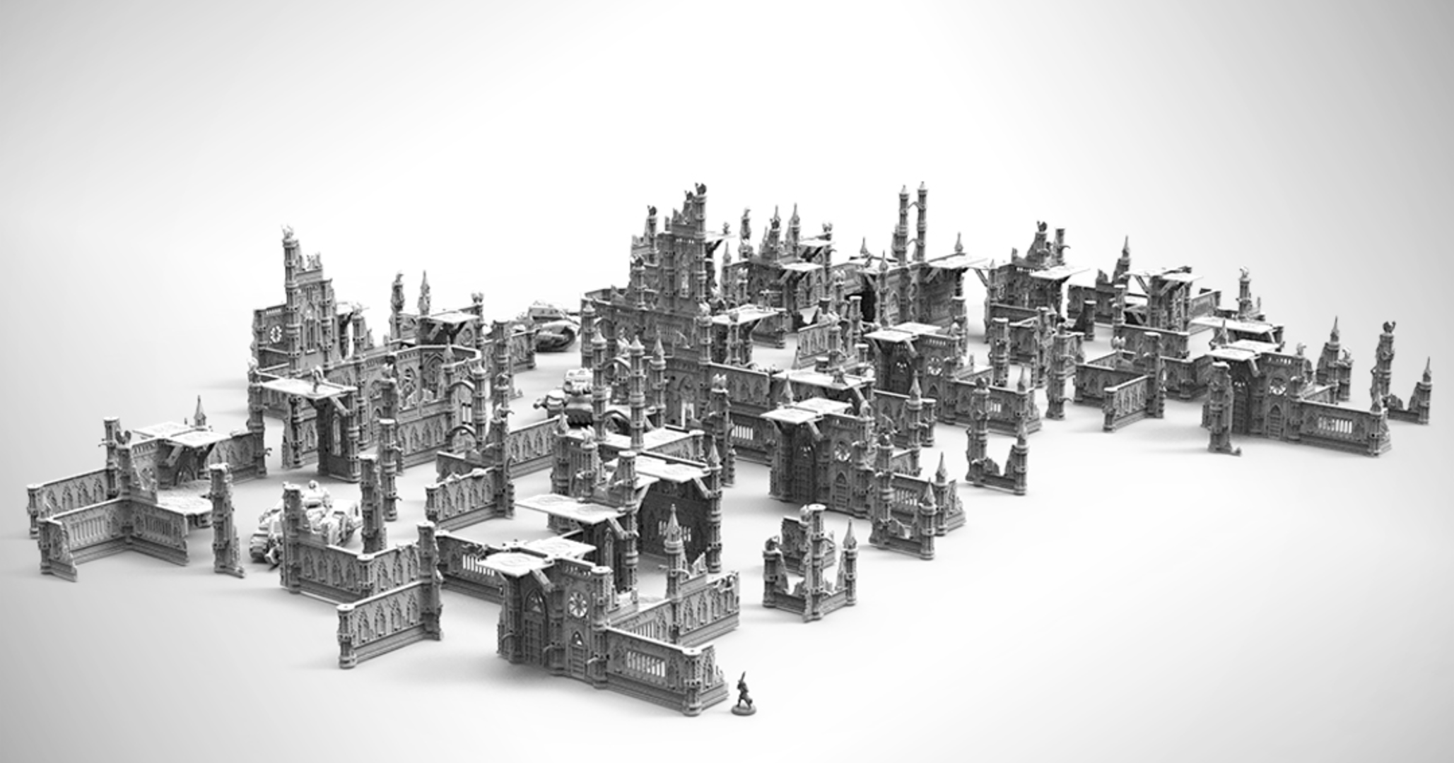 Rampart - Stylish and modular terrain by Archon Studio - Group Pledge ...