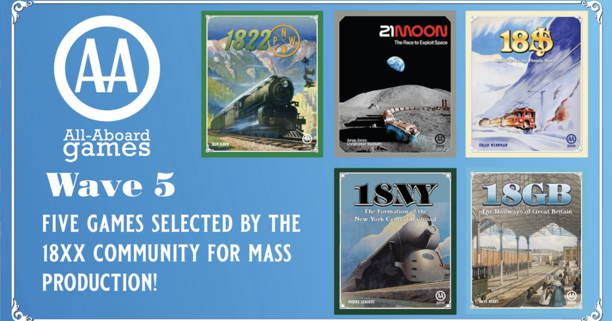 All-Aboard Games Wave 5 by All-Aboard Games - Gamefound
