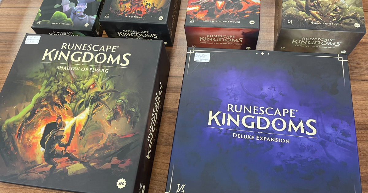 RuneScape Kingdoms: Shadow of Elvarg by Steamforged Games - Pre ...