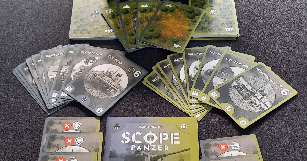 SCOPE Panzer & Trilogy by Draco Ideas - In the spotlight today... SCOPE Panzer unboxing - Gamefound