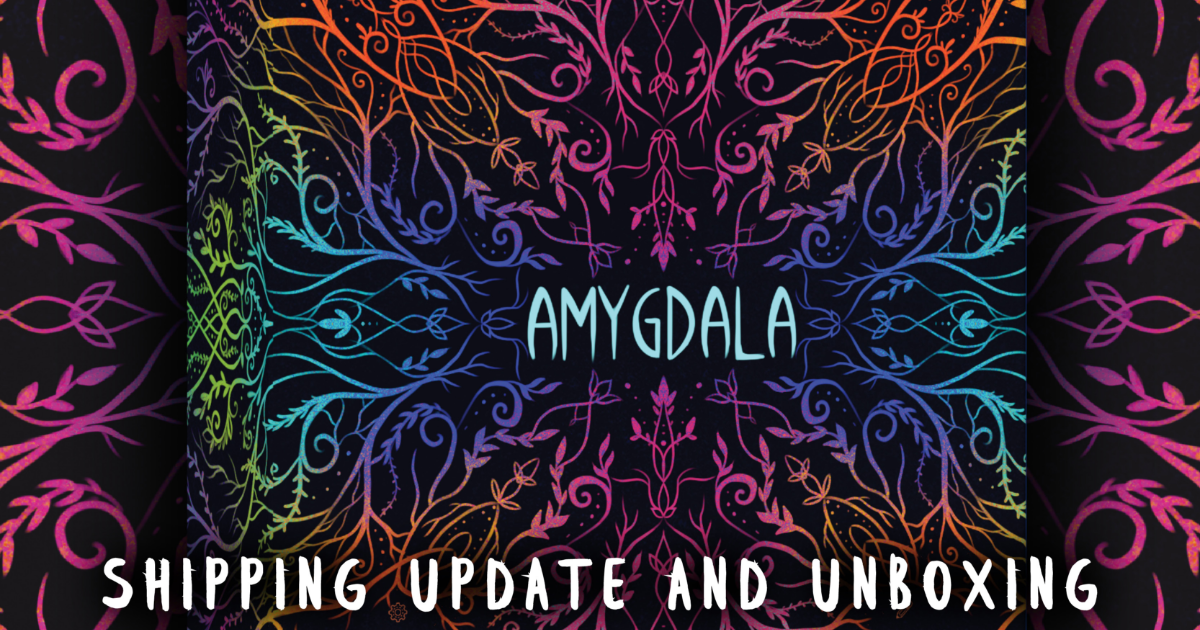 Amygdala by Game Brewer - Shipping Update + Unboxing! - Gamefound