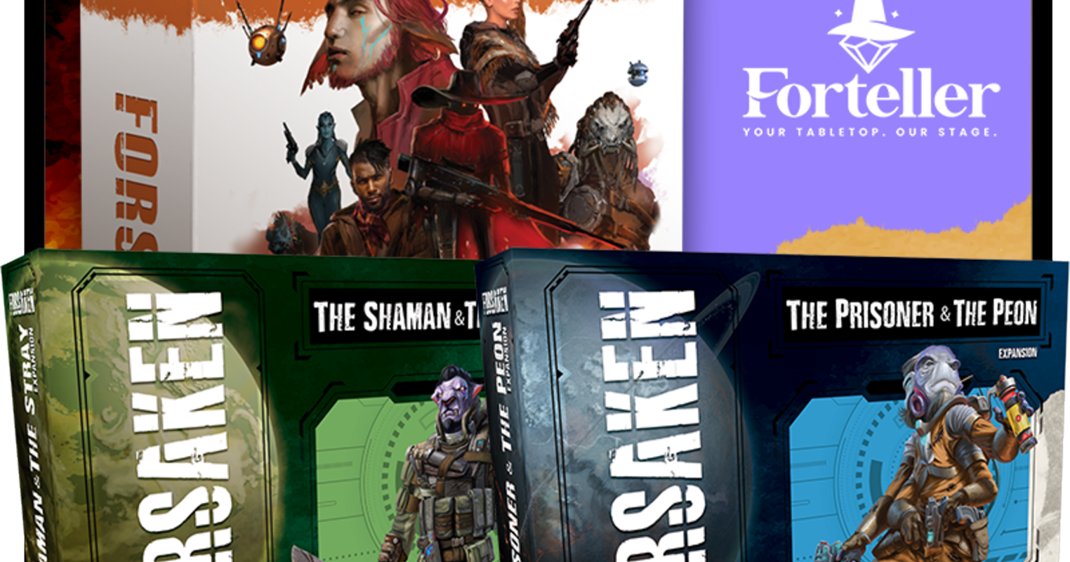 Forsaken by GameTrayz - Forsaken: All In PLUS FORTELLER - Gamefound