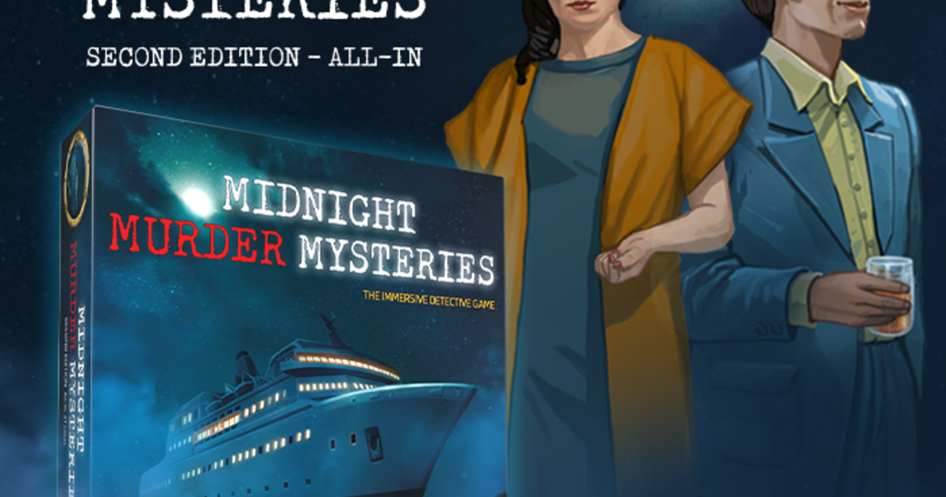 Midnight Murder Mysteries: 2nd Edition (All-In) | Minuit, Meurtre en ...