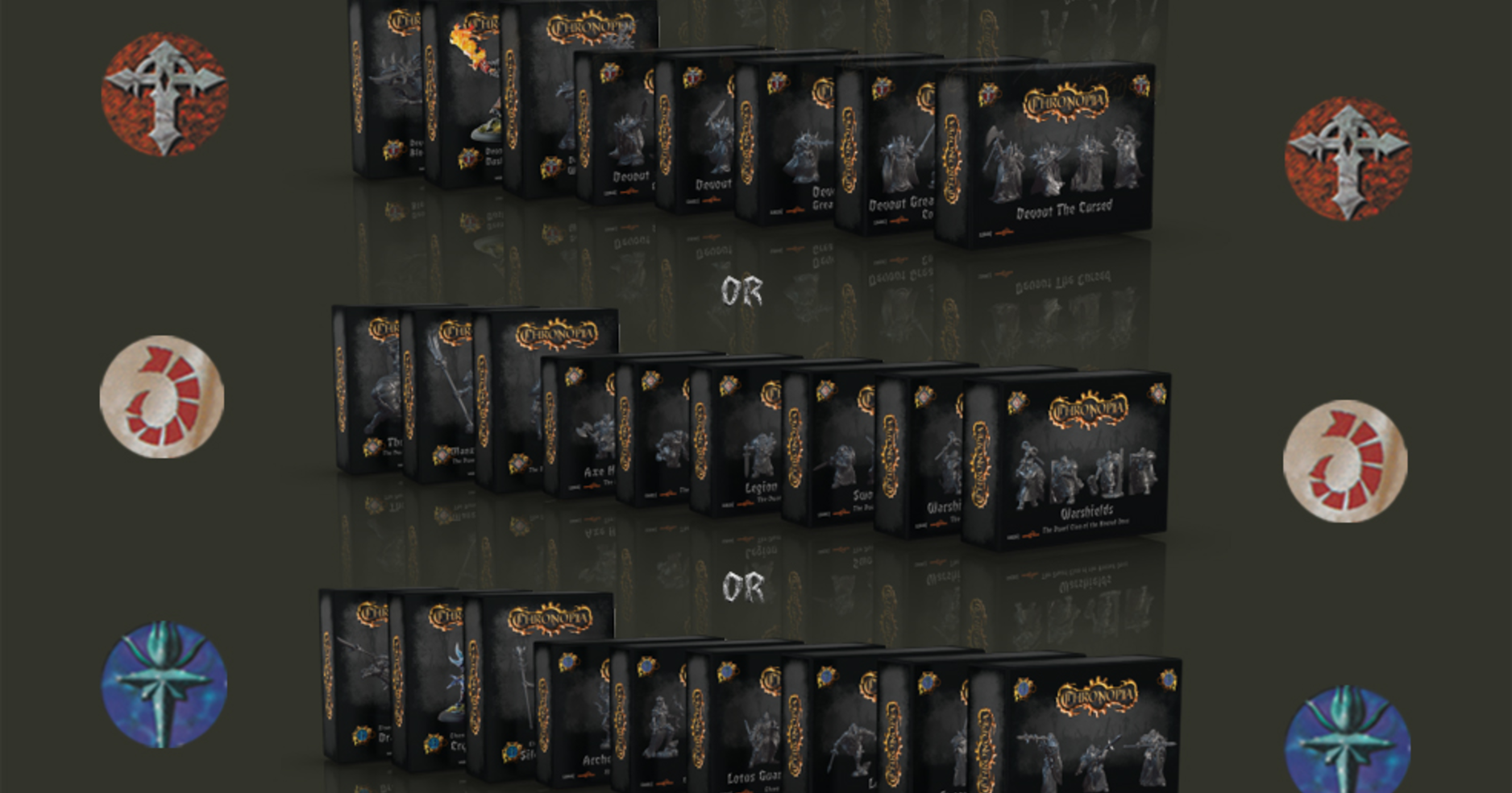 CHRONOPIA by Uhrwerk Verlag - Army Bundle - Gamefound