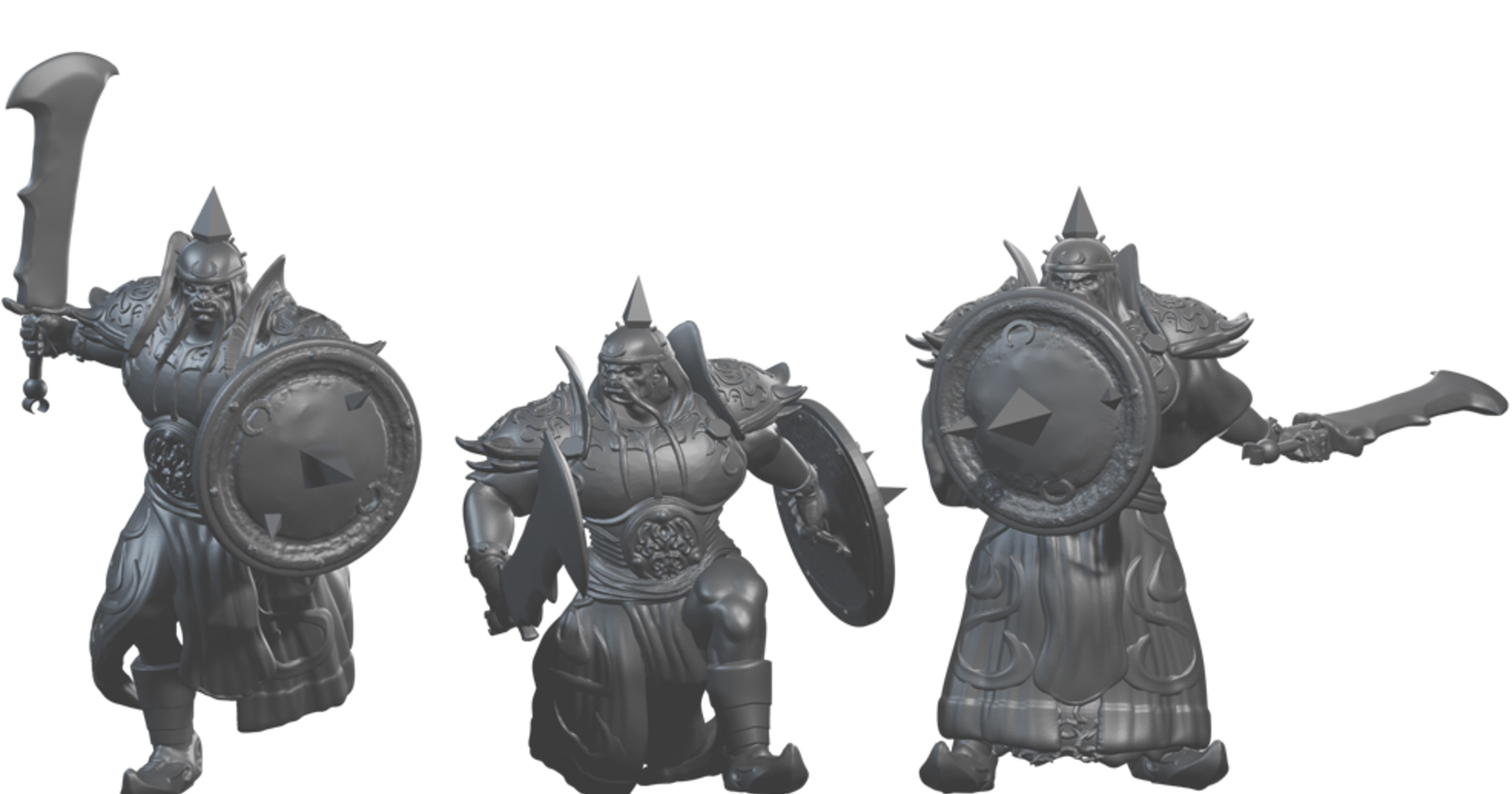 CHRONOPIA by Uhrwerk Verlag - Blackblood Orc Swordsmen - Gamefound