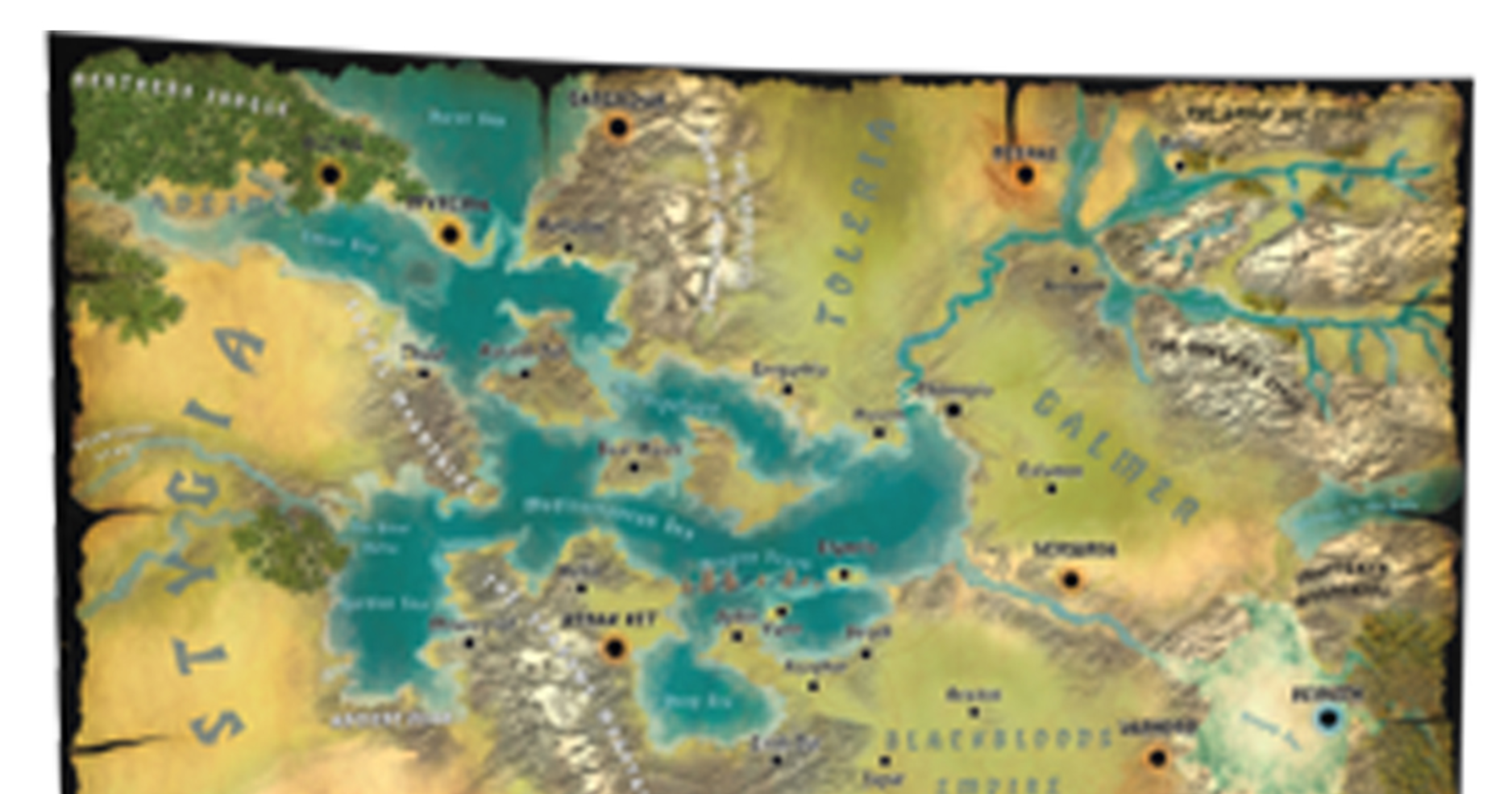 CHRONOPIA by Uhrwerk Verlag - Chronopia A3 Map - Gamefound