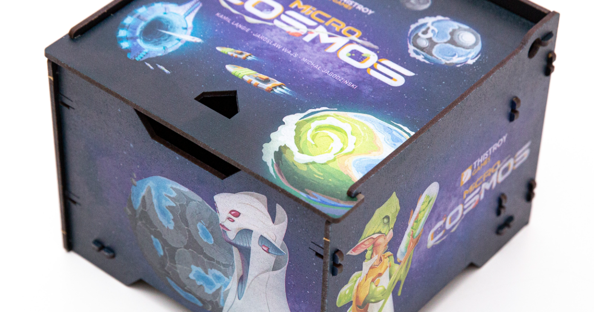 Micro Cosmos by Thistroy Games - Micro COSMOS DELUXE BOX - Gamefound