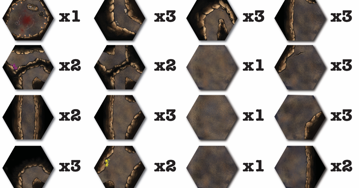 TerraTiles: Hexagon Terrain Tiles for RPGs and Wargames by Ravenkeep ...