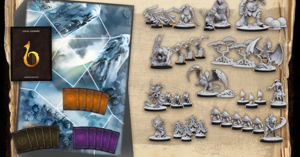 Epic Encounters: Local Legends by Steamforged Games - Bardsung Pledge ...