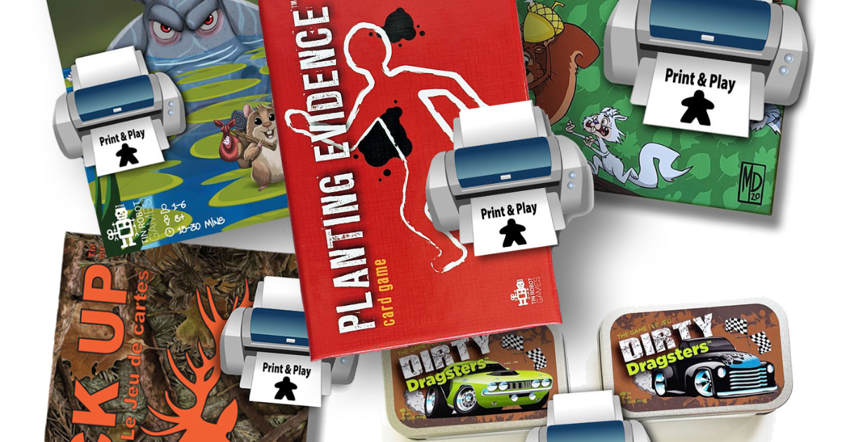 Planting Evidence: The Card Game by Tin Robot Games - Print & Play ...