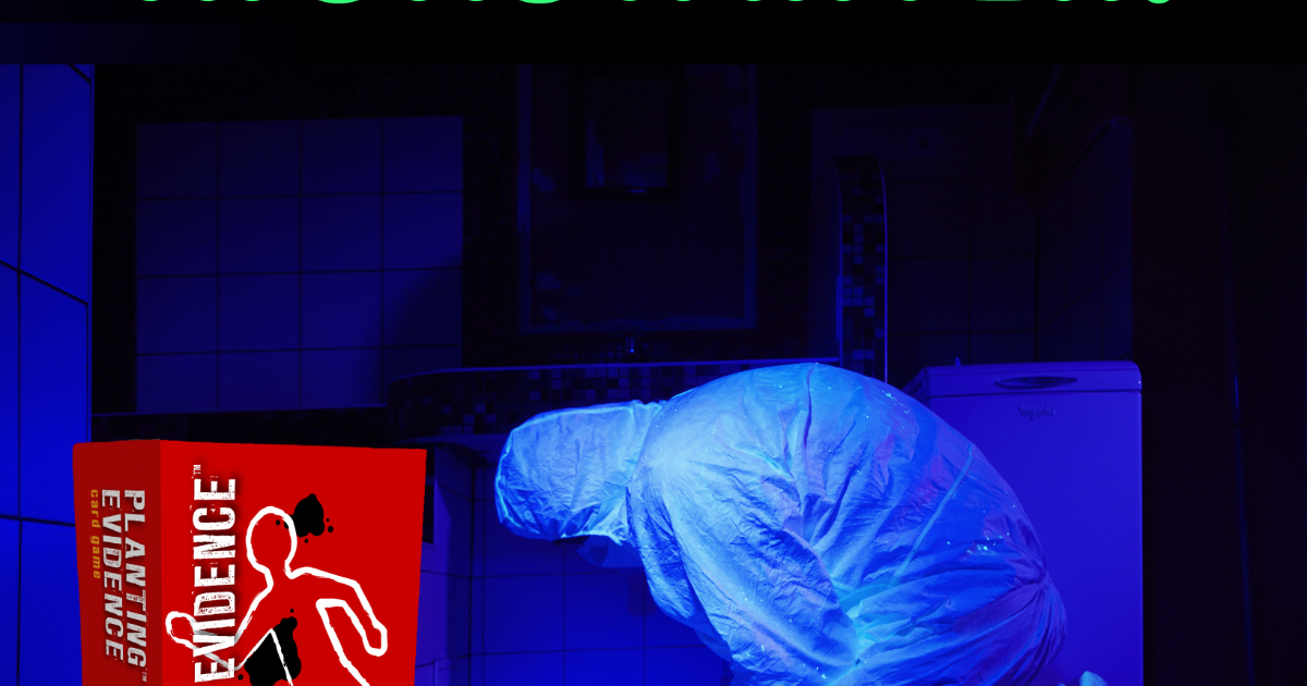 Planting Evidence: The Card Game by Tin Robot Games - Updates - Gamefound