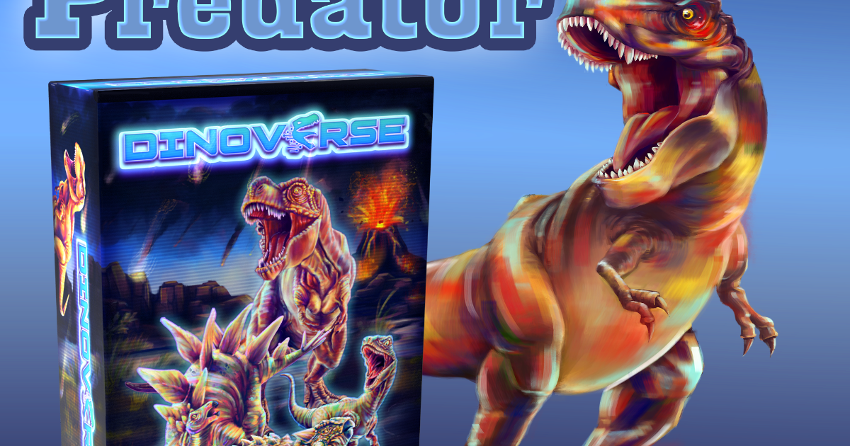 Dinoverse: A Dinosaur Card Game by capitalgainsstudio - Apex Predator - Gamefound