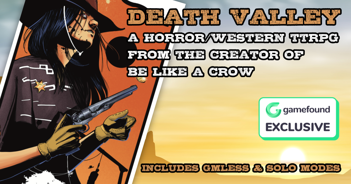 DEATH VALLEY - A Horror/Western Role-Playing Game by Critical Kit Ltd ...