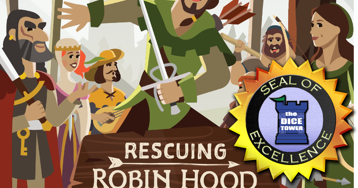 Guns or Treasure by Castillo Games - Rescuing Robin Hood Game - Gamefound