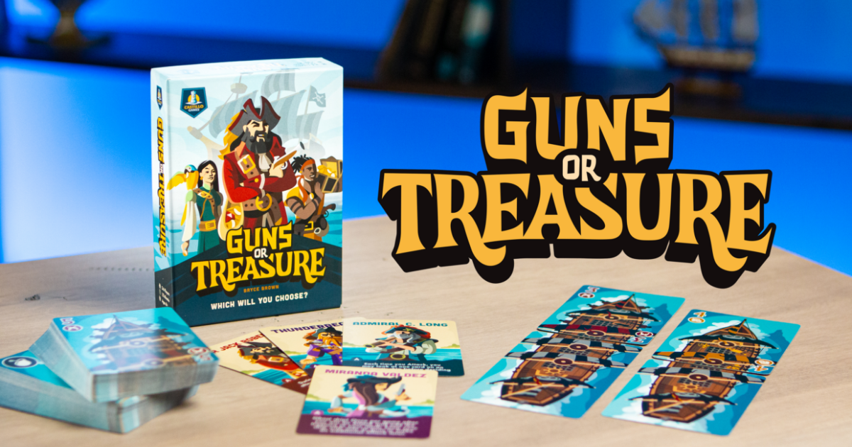 Guns or Treasure by Castillo Games - Gamefound