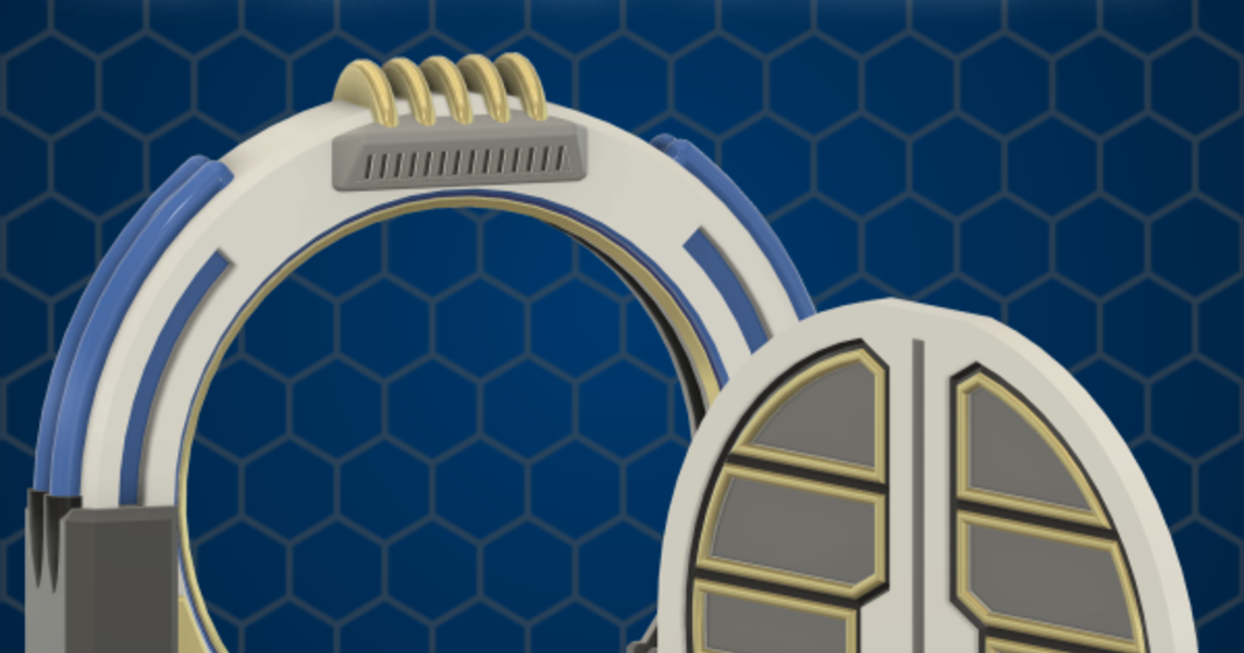 Tech Arches for TTRPGs, Dioramas and other Display by Plastic Dungeon ...
