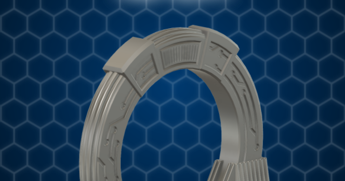 Tech Arches for TTRPGs, Dioramas and other Display by Plastic Dungeon ...