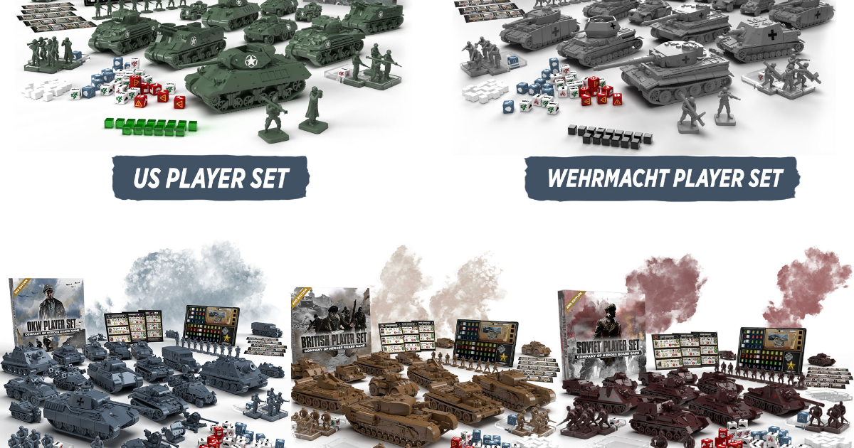 2nd Edition Company of Heroes Board Game by Bad Crow Games - Faction ...
