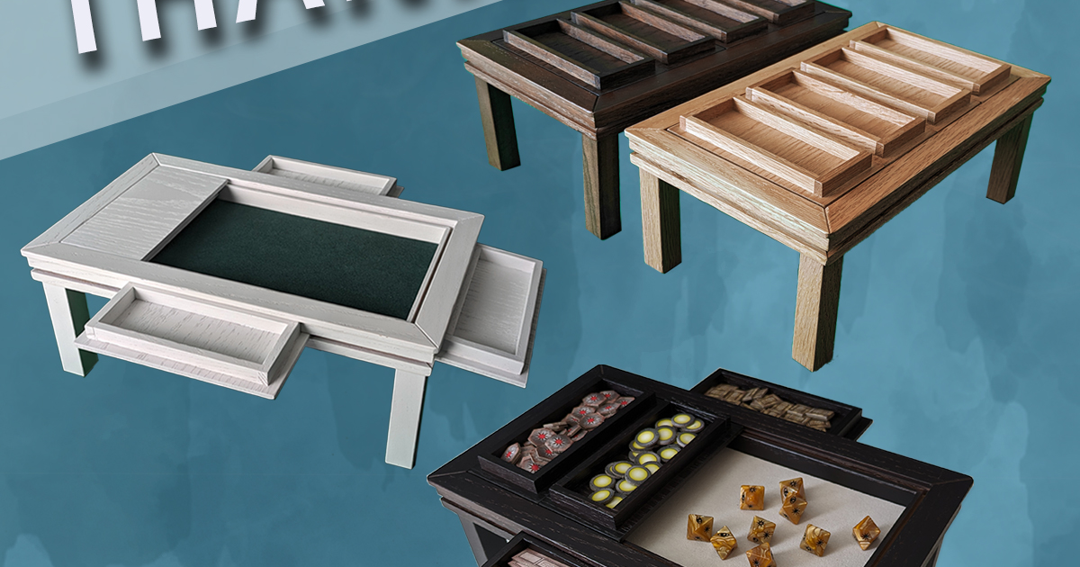 Tiny Tables by mesasparajuegos - Thank you very much for your support ...