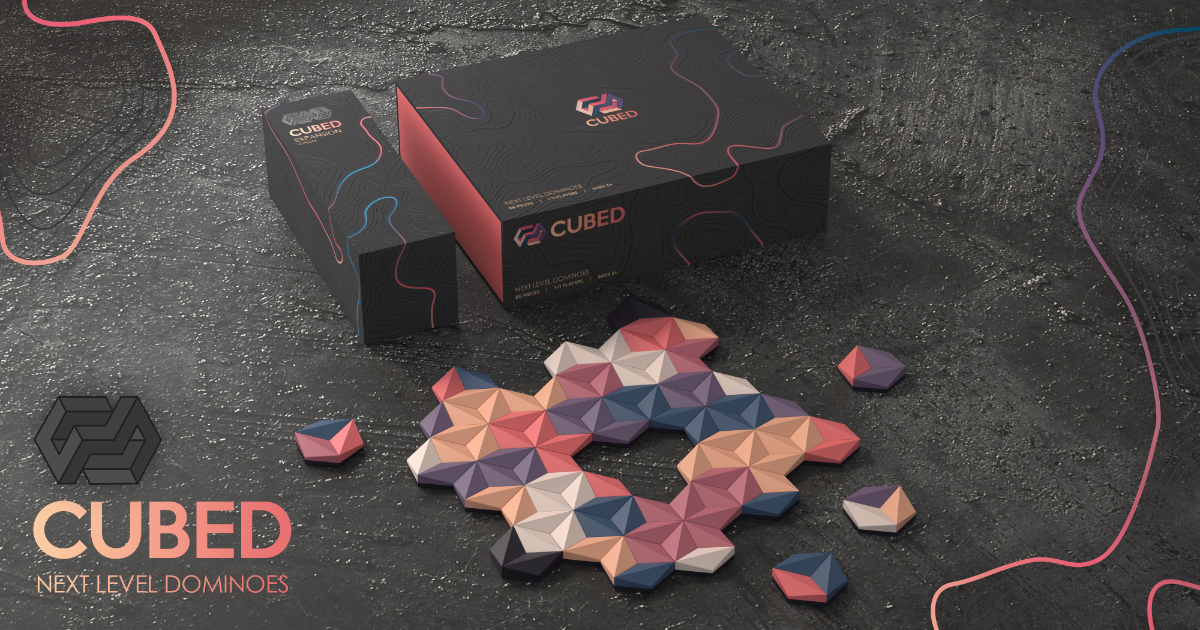 CUBED: NEXT LEVEL DOMINOES by Friendly Rabbit - Gamefound