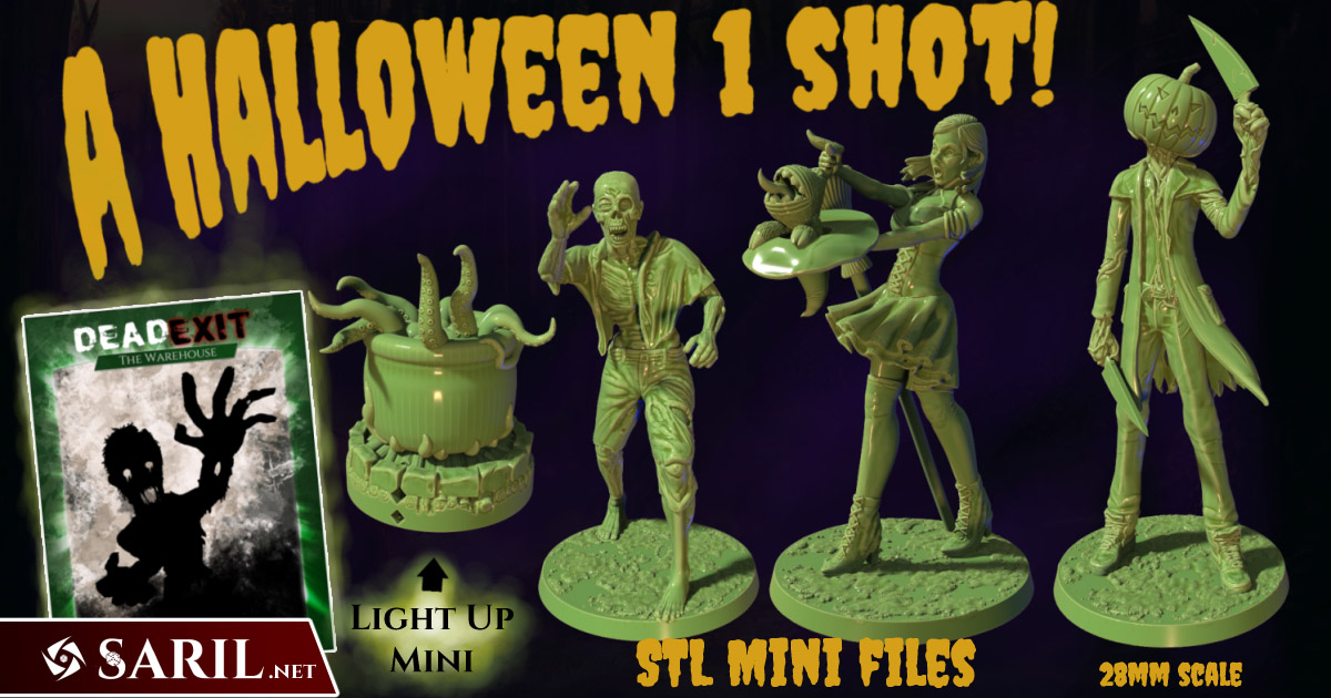 Zombie 1-Shot with Halloween Mini Mix by SARIL - Gamefound