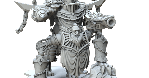 The Edge Dawnfall 1.6 by Awaken Realms - Dvergar Bullgrim resin - Gamefound