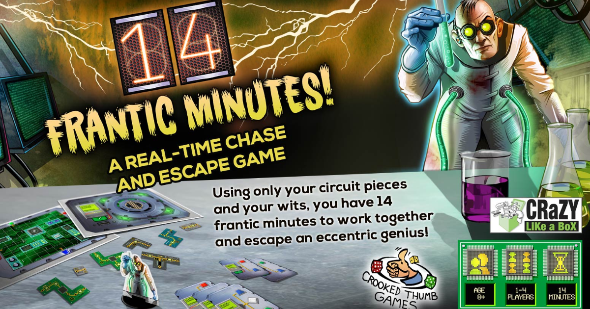 14 Frantic Minutes by Crazy Like a Box - Gamefound