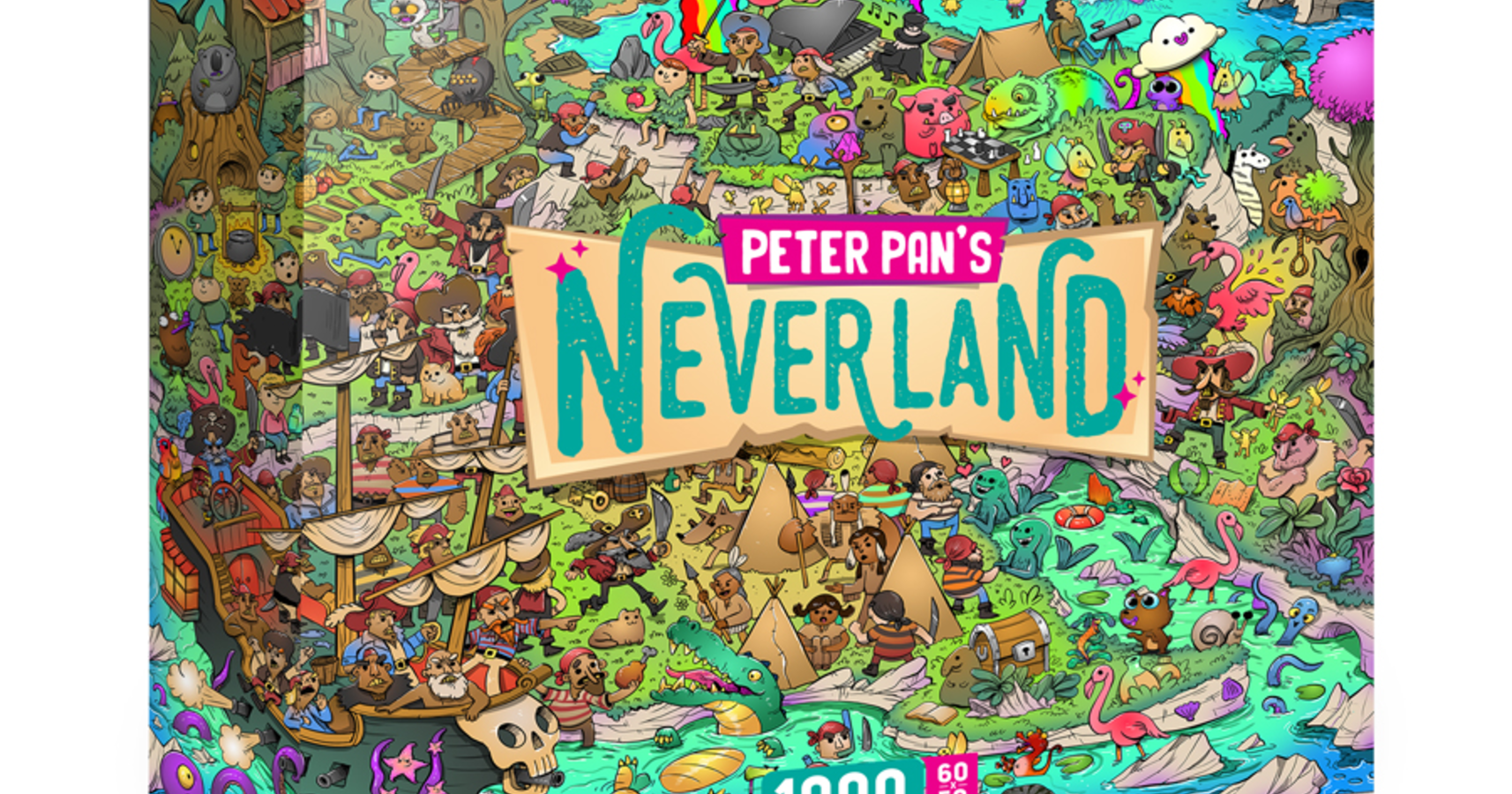 Vizzles Series 3: Peter Pan's Neverland by GreatGames - Peter Pan's Neverland Puzzle - Gamefound