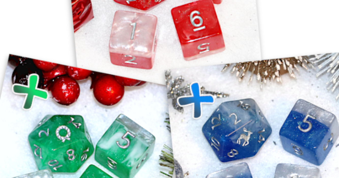 Christmas, Hanukkah, and Secret Santa Dice - 2022 Edition by Gate ...