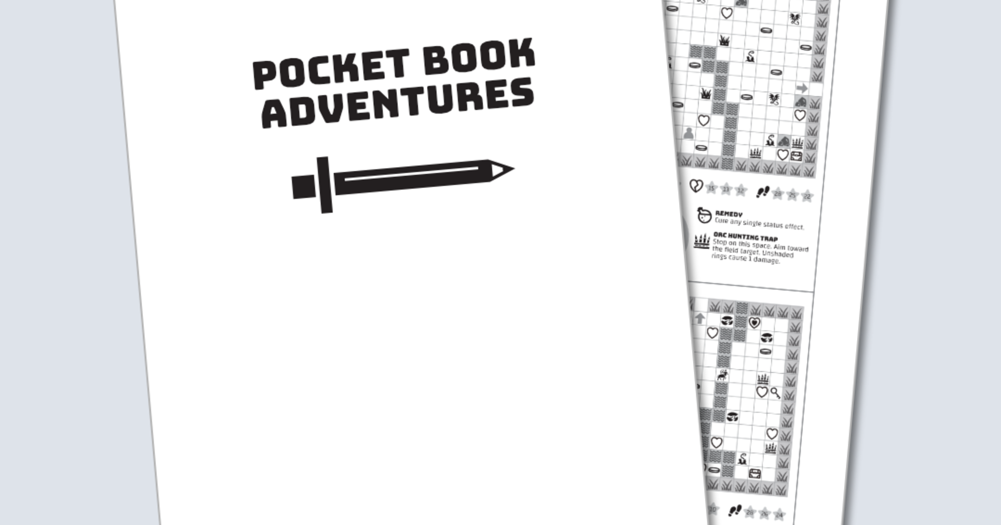 Pocket Book Adventures: A "Point & Write" Dungeon Crawler by Grumpy ...