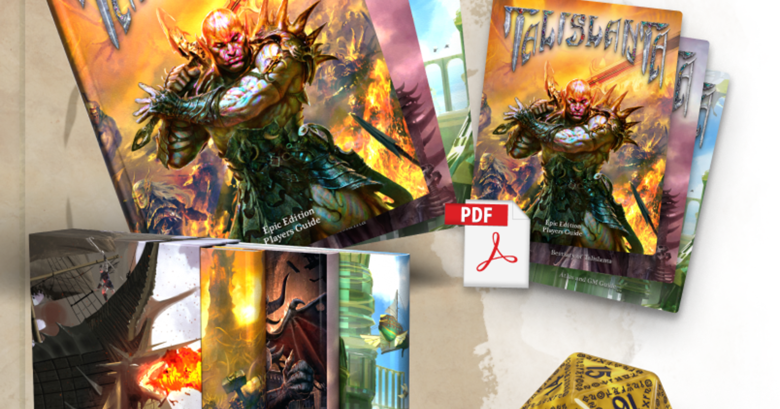 Talislanta the Epic Tabletop Roleplaying Game FINAL EDITION (6th Ed) w ...