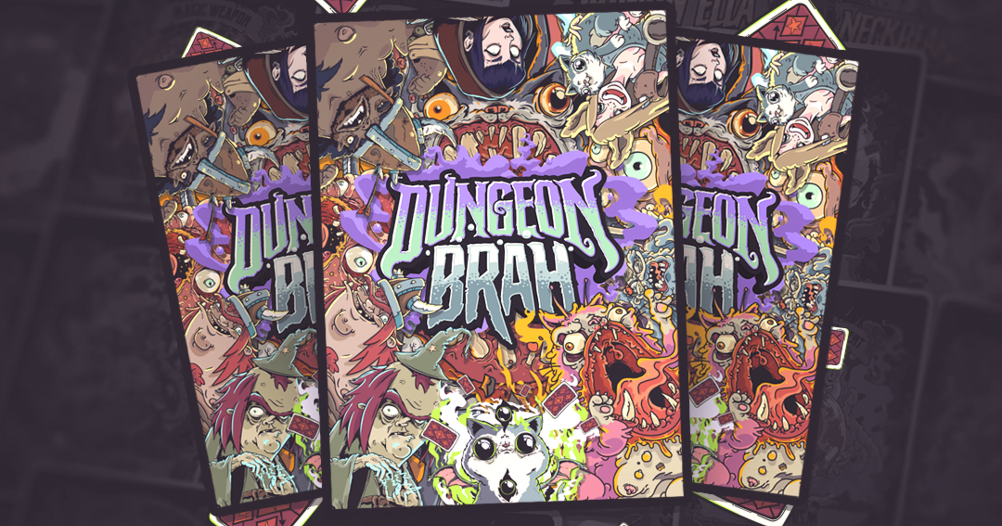Dungeon Brah by Skycastle - Dungeon Brah Card Sleeves - Gamefound
