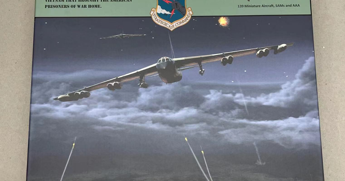 Linebacker II by Kevin Talley / Cadet Games - Production sample ...