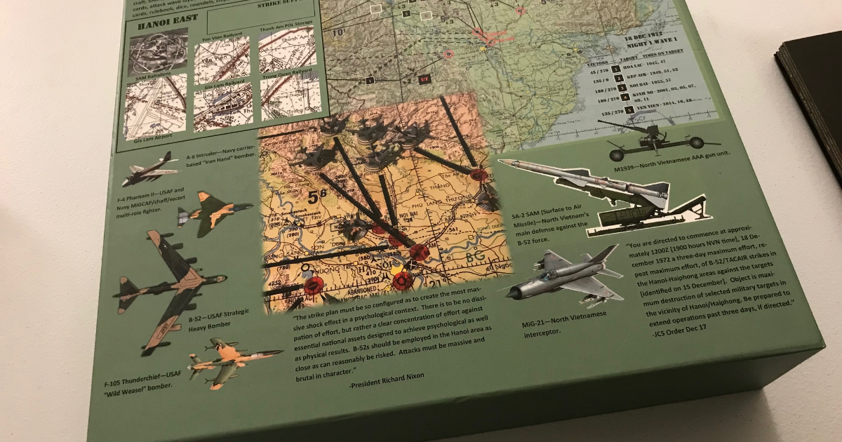 Linebacker II by Kevin Talley / Cadet Games - Production Sample ...