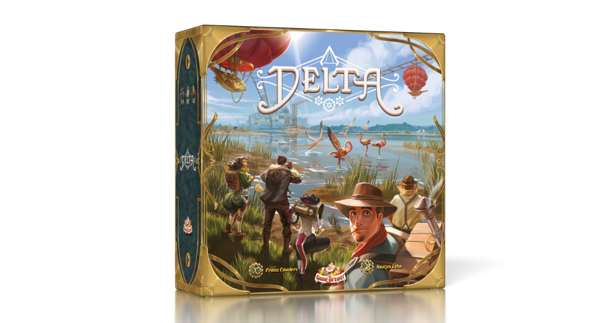 Delta by Game Brewer - Delta Deluxe Edition - Gamefound