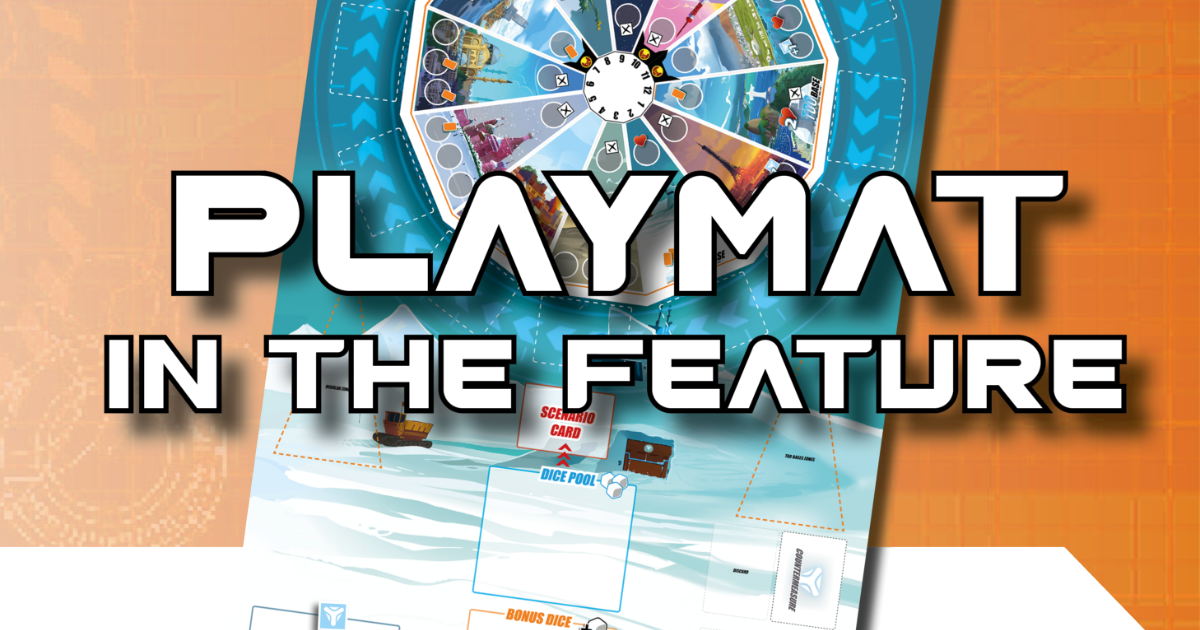 TITAN ZERO by King Racoon - The Playmat and the upcoming stretchgoals ...