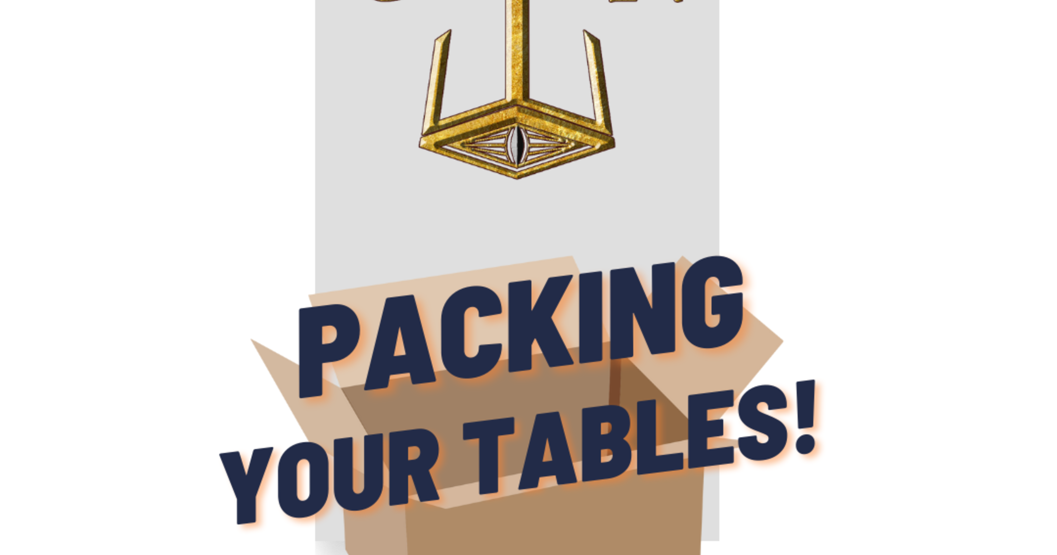 Tailor-made Board Game Tables by The Crown - How we pack tables - Gamefound