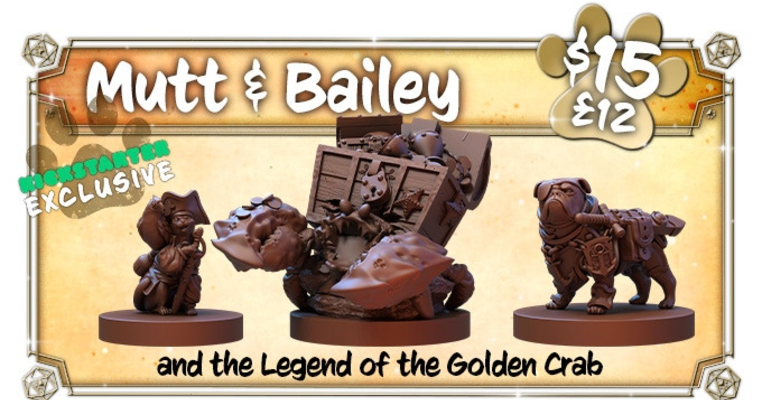 Animal Adventures: Secrets of Gullet Cove by Steamforged Games - Mutt ...